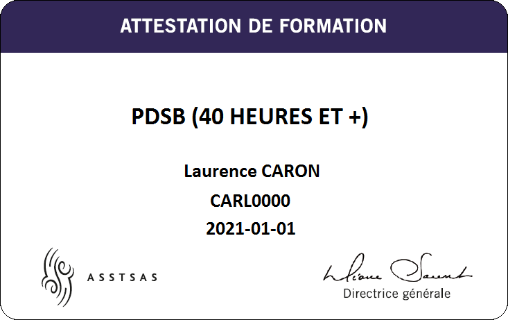 Cartes de compétences - ASSTSAS